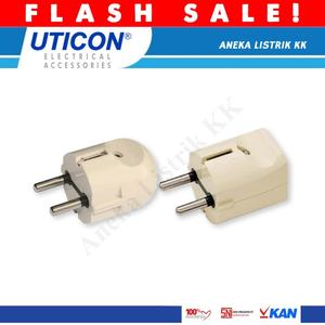 Jual UTICON STEKER ARDE BULAT COLOKAN LISTRIK KAKI 2 ASLI KUNINGAN S ...