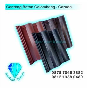 Jual Genteng Beton Gelombang/Garuda untuk Bangunan Dengan Besi Beton ...