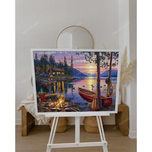 Jual BINGKAI PUZZLE JIGSAW 1000 PCS WARNA HITAM DAN PUTIH MINIMALIS ...