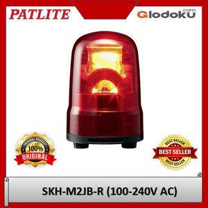 Jual PATLITE LAMP ROTATING BEACONS SKH-M2JB-R (100-240V AC) WITH BUZZER ...