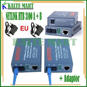 Jual HTB-3100 Sepasang A+B fiber optic media converter HTB-3100 A+B ...