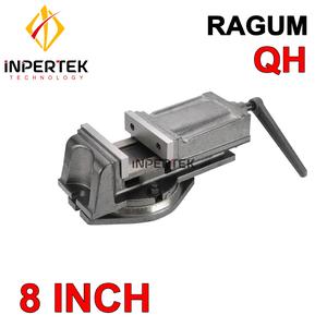 Promo Ragum 8" QH 200 mm Catok 8 Inch Meja Mesin Tanggem Putar Derajat ...