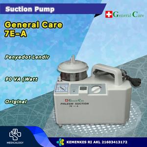 Jual Suction Pump General Care 7E-A Portable Phlegm Suction Unit - Kota ...