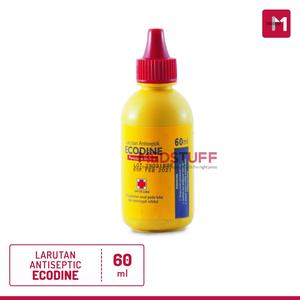 Jual Povidone Iodine Ecodine 60 ml / Povidon Iodin Ecodin 60ml ...