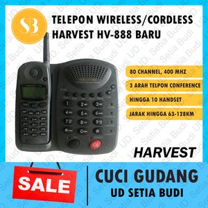 Jual Telepon Cordless / Wireless Jarak Hingga 128KM Harvest HV-888 ...