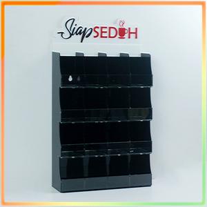Jual Rak Kopi Sachet Display Siap Seduh Hanging 16 Kotak Acrylic ...