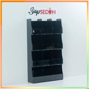 Jual Rak Kopi Condiment Display Siap Seduh Hanging 12 Kotak Acrylic ...