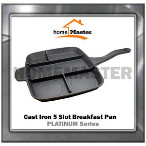 Jual Cast Iron/Besi Cor Breakfast/Sarapan 5 Slot Frying Pan/Panci IP538 ...