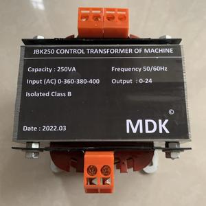 Jual Trafo MDK 1 Phase 250 VA Input 360V / 380V / 400V Output 24V Best ...