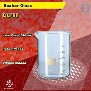 Jual Beaker Glass Low Form 250 ml Duran 2110636 - Kota Makassar - Medicalogy Makassar | Tokopedia