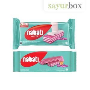 Jual Nabati Wafer pink Lava 127 gram Sayurbox - Jakarta Selatan ...