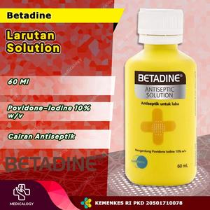 Jual Betadine solution Larutan 60 ml - Kota Makassar - Medicalogy ...