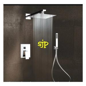 Jual KERAN SHOWER TANAM PANAS & DINGIN MINIMALIS E12027A komplit set ...