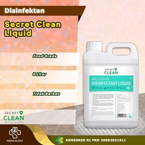 Jual Secret Clean Cairan Desinfektan 5L - Kota Yogyakarta - Medicalogy ...