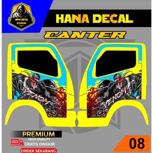Jual STICKER DECAL TRUK CANTER FULL PINTU SAMPING /UBAH NAMA 08 Ag ...