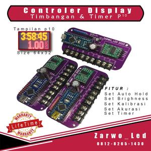 Jual CONTROLLER TIMBANGAN PLUS TIMER ALARM PEMANCINGAN DISPLAY BESAR ...