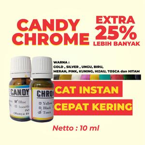 Jual [Terlaris] Cat Velg Motor Mobil Pewarna Logam Besi Cat Chrome ...