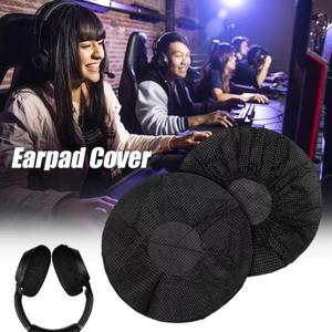 Jual Disposable Headphone Cover Sepasang Pelindung Headset Earcup Pad - 1x Pakai Hitam, 55mm ...