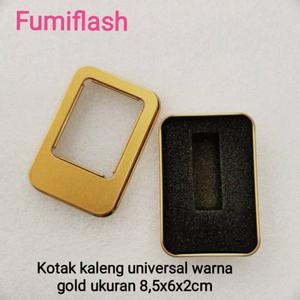 Jual RB001 Box Kotak kaleng besi usb flashdisk universal warna ...