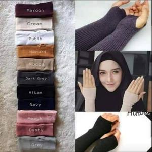 Jual populer Handsok rajut/ manset tangan wanita/ manset rajut - Kota ...