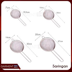 Jual New Saringan Kopi Teh Tepung Gula Baking Kue Roti Minyak Stainless ...