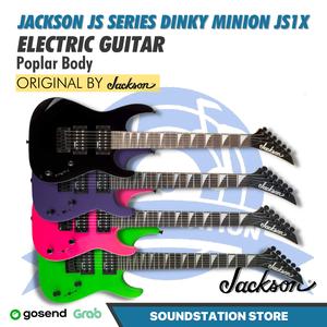 Promo Jackson JS Series Dinky Minion JS1X Electric Guitar - BLACK Cicil ...
