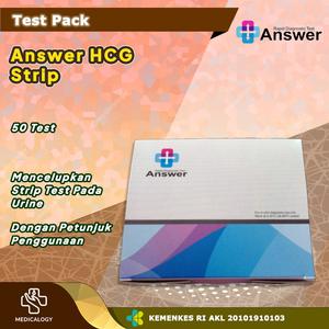Jual ANSWER HCG STRIP (PER BOX) - Kab. Bantul - Medicalogy Yogya ...