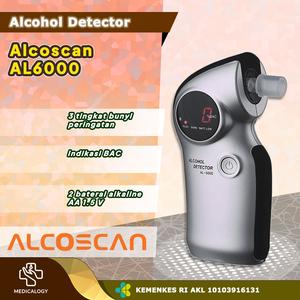 Jual Alcoscan Alat Cek Alkohol AL6000 Alkohol Meter Alkohol Detector ...