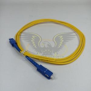 Promo patchcord 2 meter fiber optik sc upc - patchcore 2 biru biru ...
