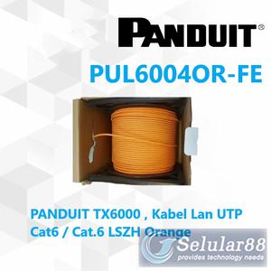 Promo Panduit PUL6004OR-FE TX6000 Kabel Lan UTP Cat6 Cat 6 LSZH Orange ...