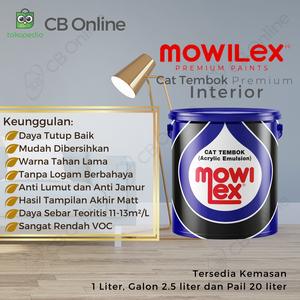 Jual CAT TEMBOK MOWILEX - WHITE STONE PC-020 - EMULSION, 1L - Jakarta ...