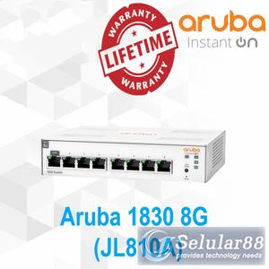 Jual HPE Aruba JL810A Instant On 1830 8G Switch Hub 8Port ORIGINAL ORI ...