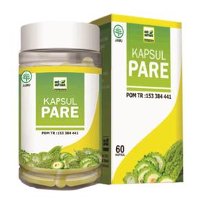 Jual Original Kapsul PARE Al Afiat - Kapsul Ekstrak Buah Pare - Herbal ...