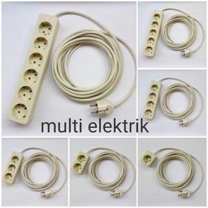 Jual stop kontak uticon 1 2 3 4 5 6 lubang kabel eterna 3 5 7 meter - - Jakarta Selatan - Bolton ...