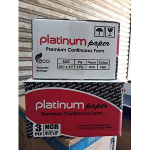 Jual Continuous Form Ukuran 9,5 Inch x 11 Inch, 3 Ply NCR Merk Platinum ...