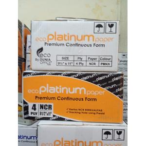 Jual Continuous Form Ukuran 9,5 Inch x 11 Inch, 4 Ply NCR Merk Platinum ...