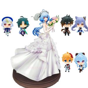 Jual 25Cm Gnshin Impact Gan Yu Anime Figure Ganyu Wedding Dress - Kota ...