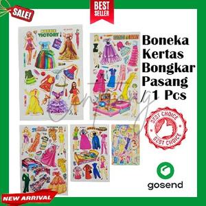 Jual Mainan Anak Paperdoll BP Bongkar Pasang Boneka Kertas Jadul 90an ...