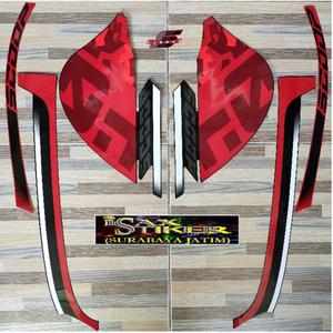 Jual Striping Original Honda Scoopy Merah Hitam Sporty Red Tahun 2020 ...
