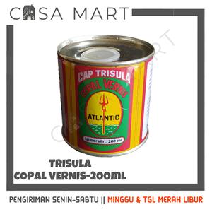 Jual TRISULA Copal Vernis Atlantic Ocean 200ml Cat Vernis Kayu Bambu ...
