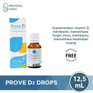 Jual Prove D3 Drops 12.5 ml - Vit D3 400 IU - Jakarta Pusat - Menteng ...