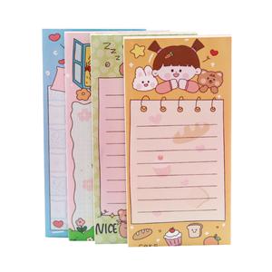 Jual J2 - Sticky notes vertical note pad cute cartoon students memo ...