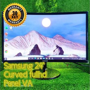 Jual Monitor Samsung 24 inch curved C24f390fhe panel VA - Jakarta Barat ...
