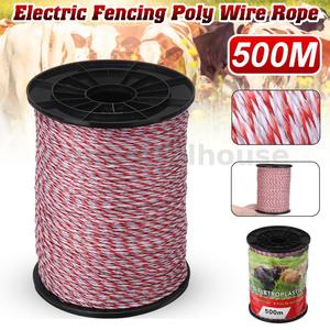Jual Tali Kawat Pagar Listrik Polywire Roll 500m X 2mm Warna Merah ...