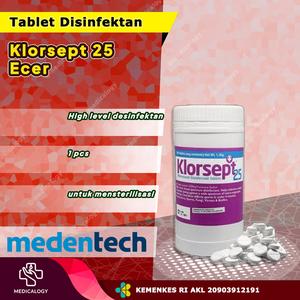 Jual Antiseptik Tablet Desinfektan Klorsept 25 Ecer - Kota Makassar ...