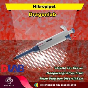 Jual Mikropipet Adjustable Volume 10-100 uL Dragonlab - Kota Makassar ...