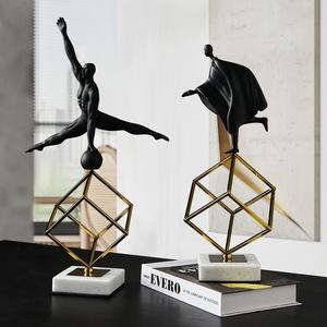 Jual Patung Gaya Eropa Modern Minimalis Untuk Meja Kantor Ornamen ...