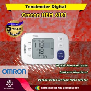 Jual Omron HEM 6181 Tensimeter Digital Alat Ukur Tekanan Darah - Kota ...