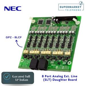 Jual NEC GPZ-8LCF 8 Port Analog Ext. Line (SLT) Daughter Board ...