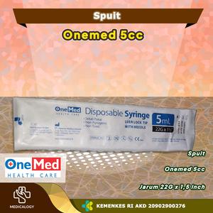 Jual Onemed Spuit 5 cc ecer - Kab. Bantul - Medicalogy Yogya | Tokopedia
